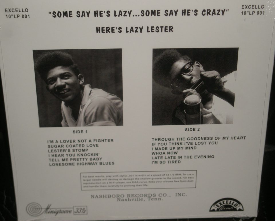 Lazy Lester; Some Say He’s Lazy, Some Say He’s Crazy; I’m A Lover Not A ...
